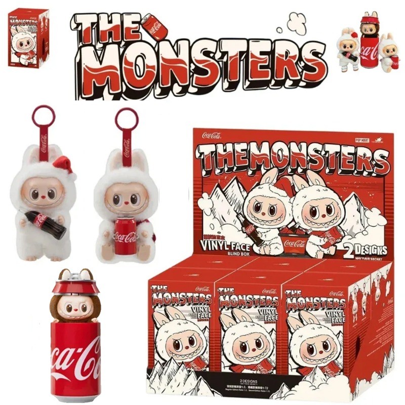 New Labubu 3.0 Monster Coca Cola Series Vinyl Doll Labubu Action Figure ...