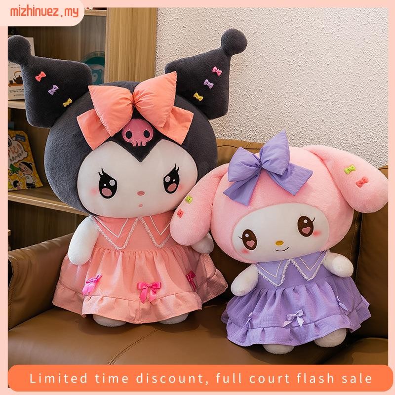 Cute Plush Toy Stuffed Large Kuromi Melody Doll Anak Patung Comel Besar ...