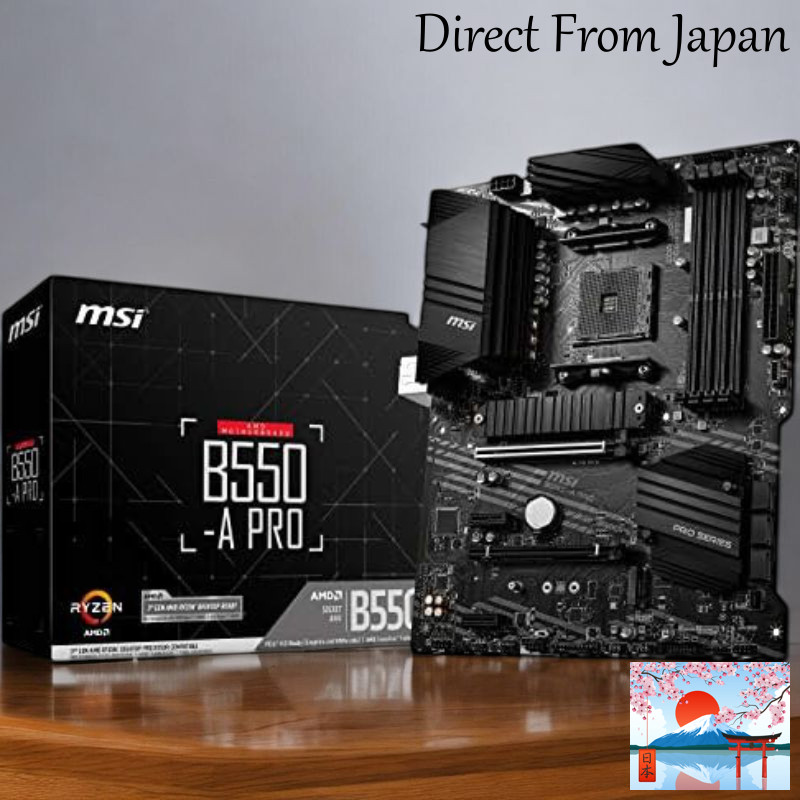 MSI B550-A PRO Motherboard ATX [Equipped with AMD B550 Chipset] MB5032 ...