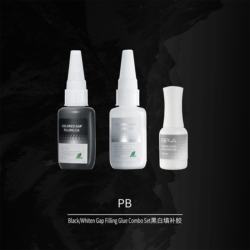 DSPIAE BP-01/02 Gap Filling CA / Black White Liquid Putty / Gap Filling ...