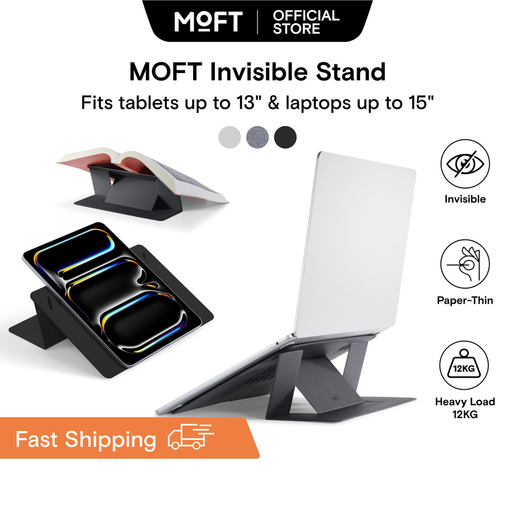 MOFT Invisible Laptops Stand One Piece for Tablets and Laptops Non ...