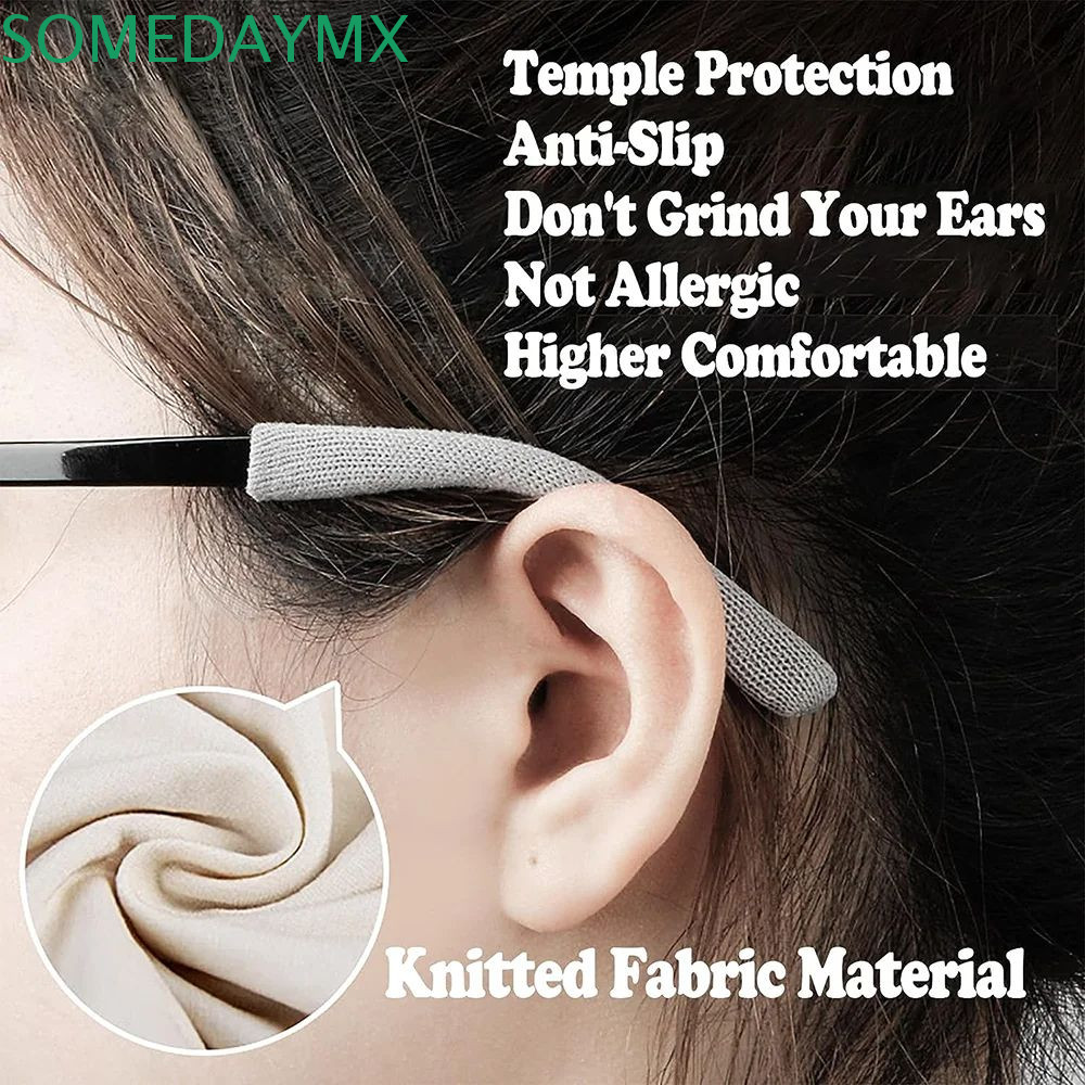 SOMEDAYMX Eyeglass End Temple, Frame Leg Cover Anti-slip Glasses Temple ...