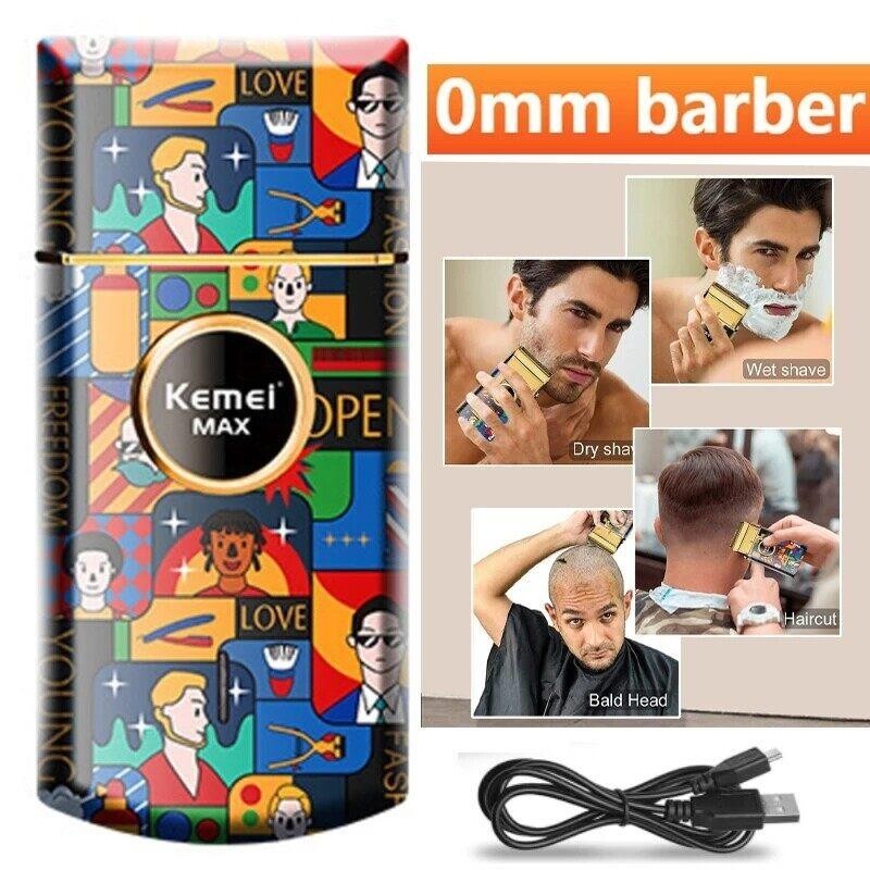 KEMEI Beard Trimmer KM-RS7098 Bald Head Machine IPX4 Reciprocating ...
