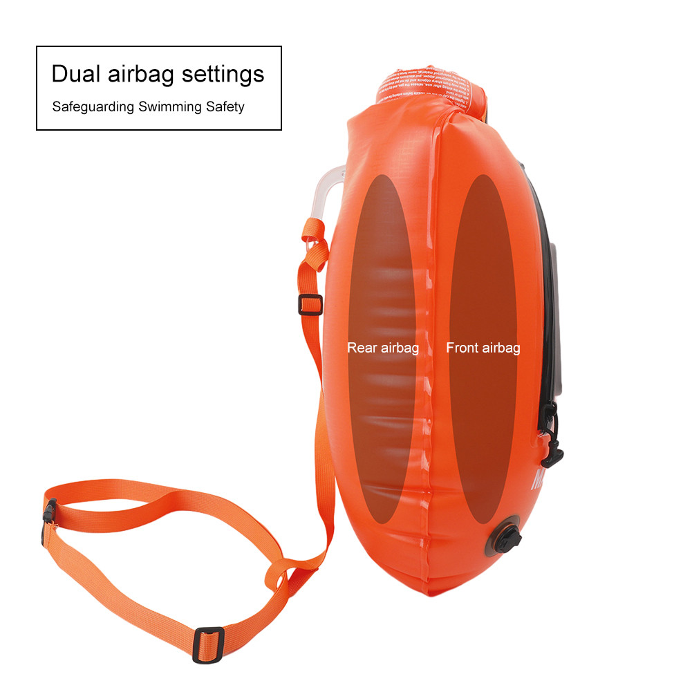 OCE! 20L Air Dry Tow Bag Highly Visible IPX7 Waterproof Inflatable Life ...