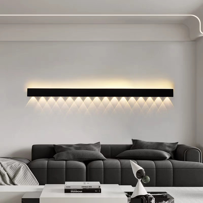 Modern LED Wall Light With Spotlight Bedside Lamp Background Wall ...