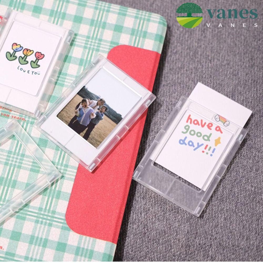 VANES Photo Frame, Mini Magnet Design Magnetic Picture Frames, Desktop ...