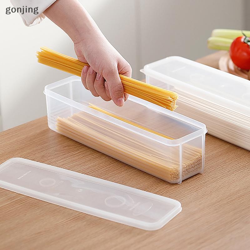 [GNJ] Noodle Storage Box Kitchen Noodle Spaghetti Container Home Cereal ...