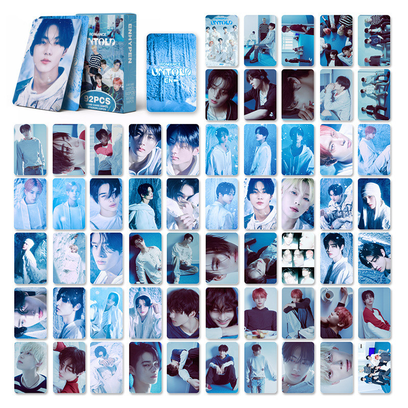 92-96pcs/box EN ROMANCE:UNTOLD 2024 GGU GGU PACKAGE Lomo cards Orange Blood Album Stickers ...