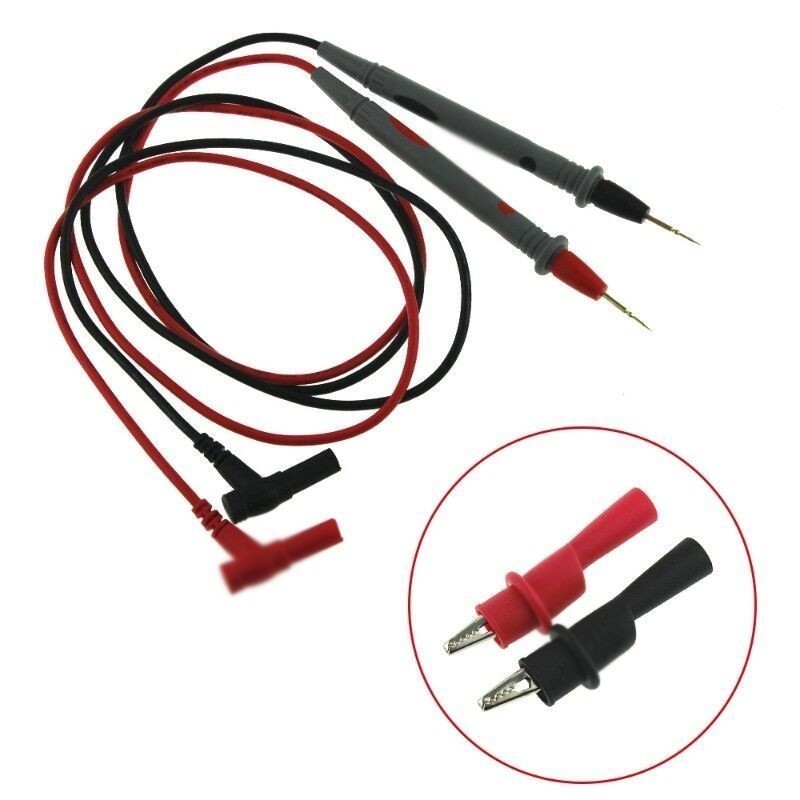 [Super] 1K 20A Probe Test Lead Alligator Hook Clip Clamp Multimeter ...