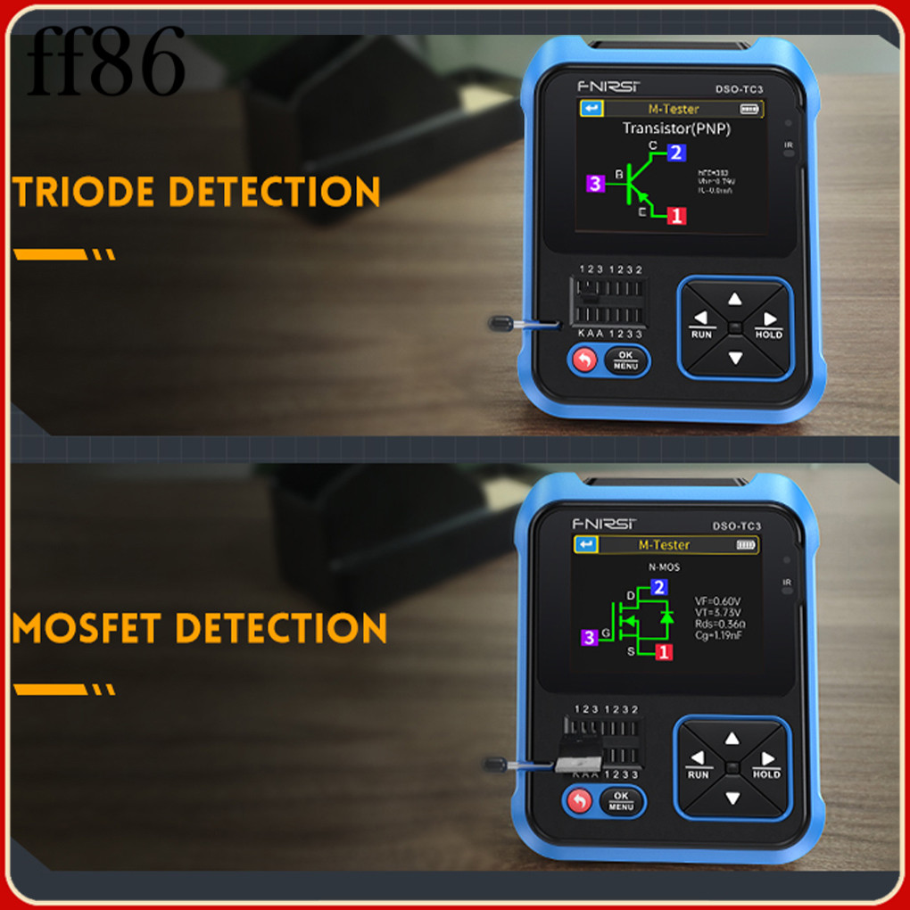 DSO-TC3 Tester Portable Digital Oscilloscope Detector 3-in-1 Multi ...