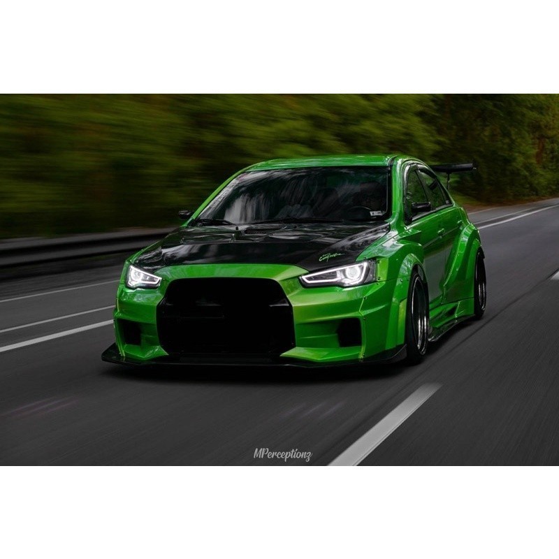 BIG SALE Mitsubishi Lancer Evo Gt Inspira V3 Wide bodykit body kit ...