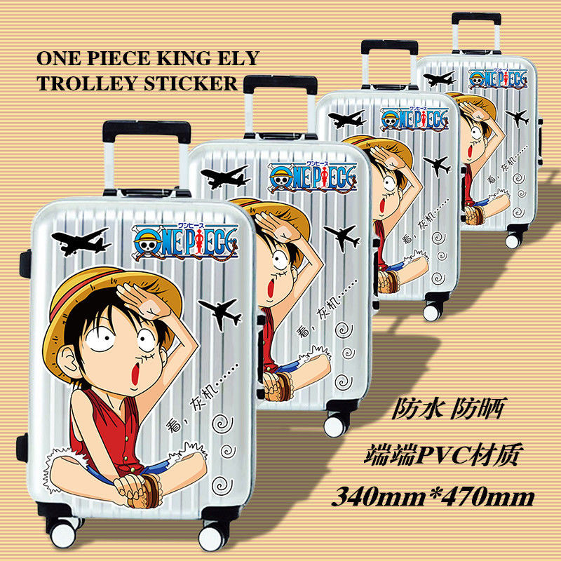 Oversized Luggage Stickers Cartoon Luggage Full Stickers Whole Suitcase ...