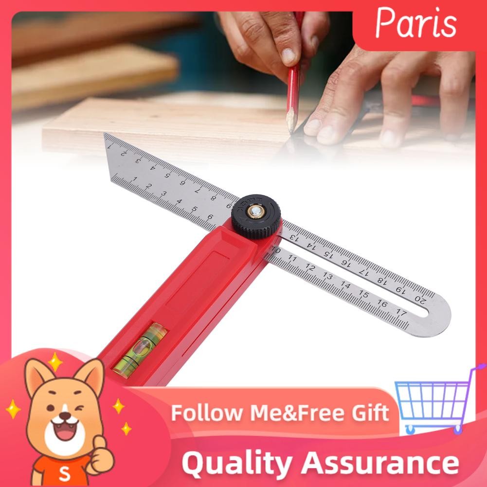 Superparis T Bevel Carpenters Angle Finder Wood Protractor Tool Quick ...