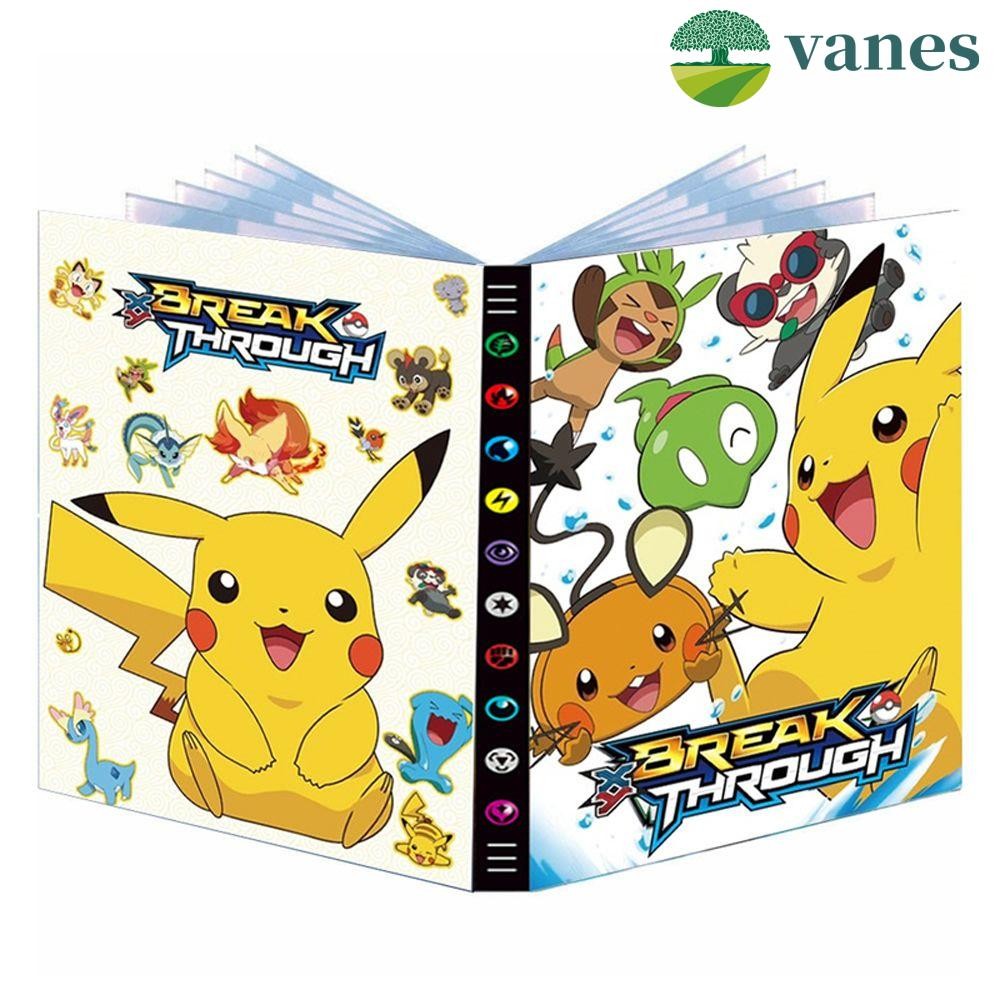 VANES Pokemon Cards Album Cool Game Card Folder List Kawaii Christmas ...