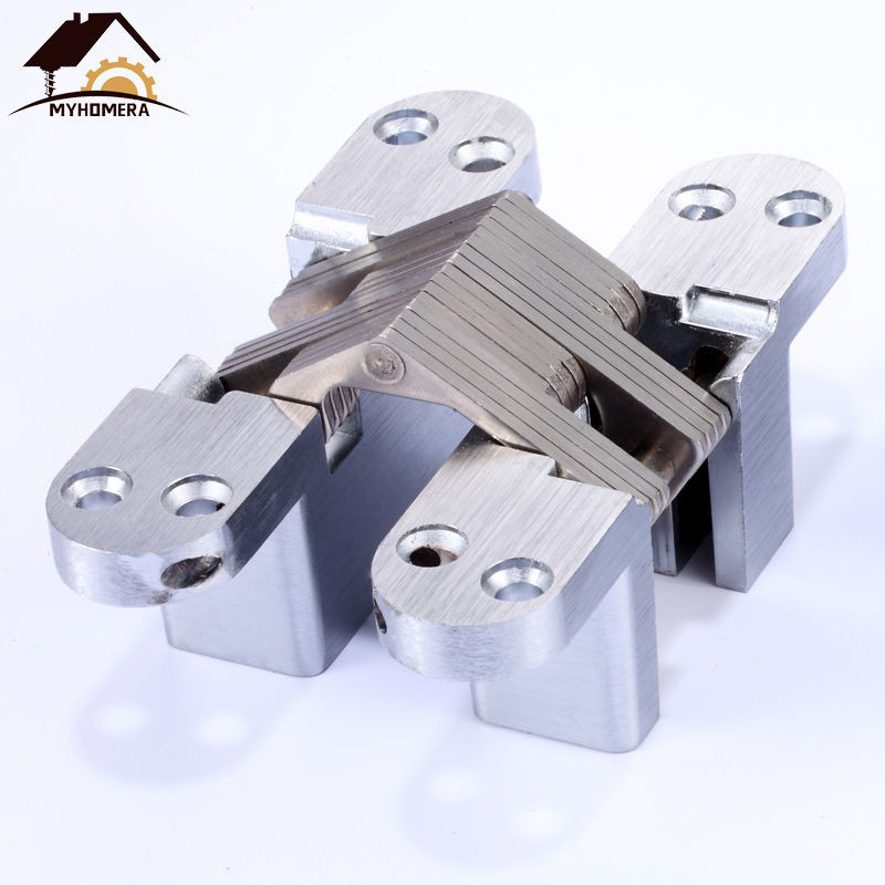 Stainless Steel Arm Hidden Hinge Wooden Door Folding Door Cross Hinge ...