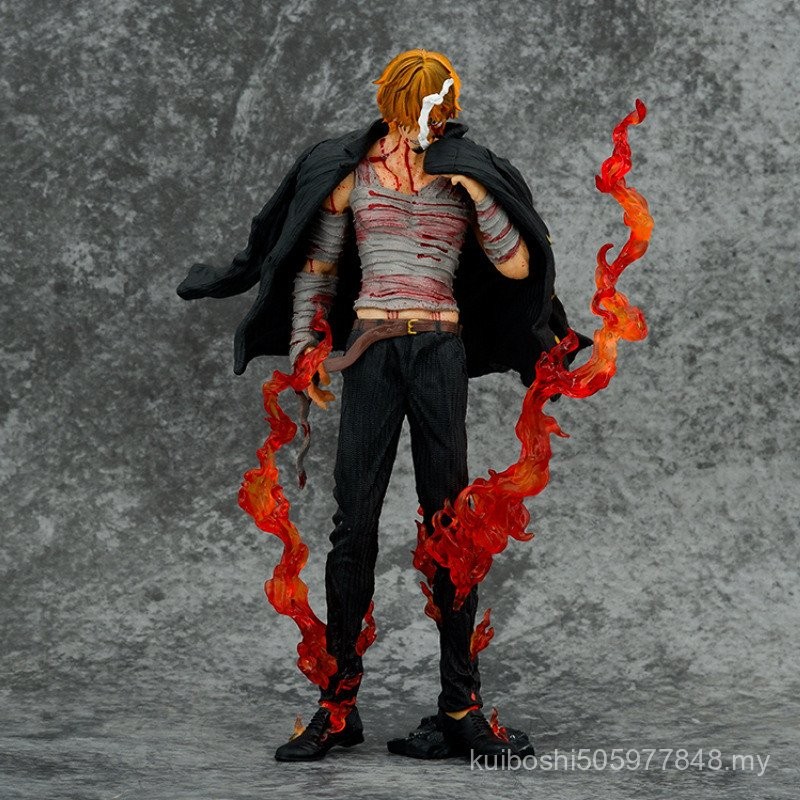One Piece Model Yamaji Bath Blood Yamaji Sanji War Damaged Figure ...