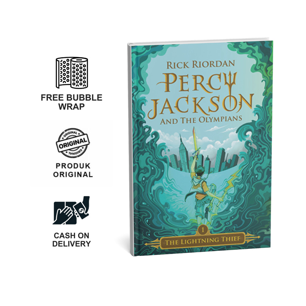 Percy Jackson 1: The Lightning Thief - Rick Riordan | Shopee Malaysia