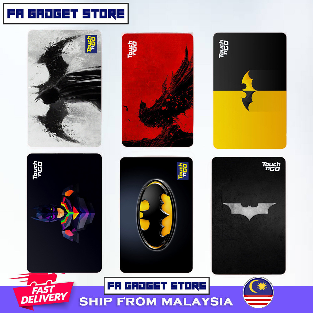 BATMAN ( SERIES 1 ) - Touch n Go Card Sticker WaterProof High Quality ...
