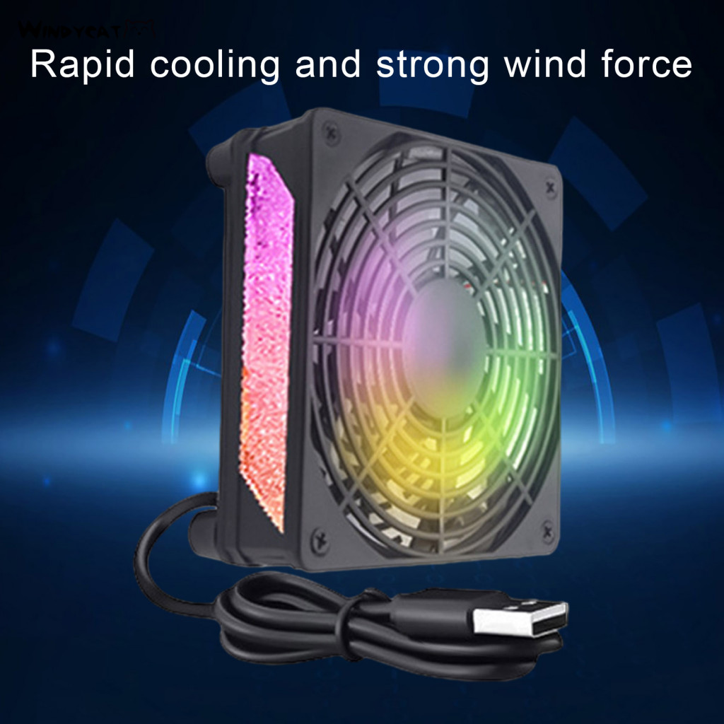 Quiet Fan Mini Usb Computer Cooling Fan for Android Tv Box Router Quiet ...