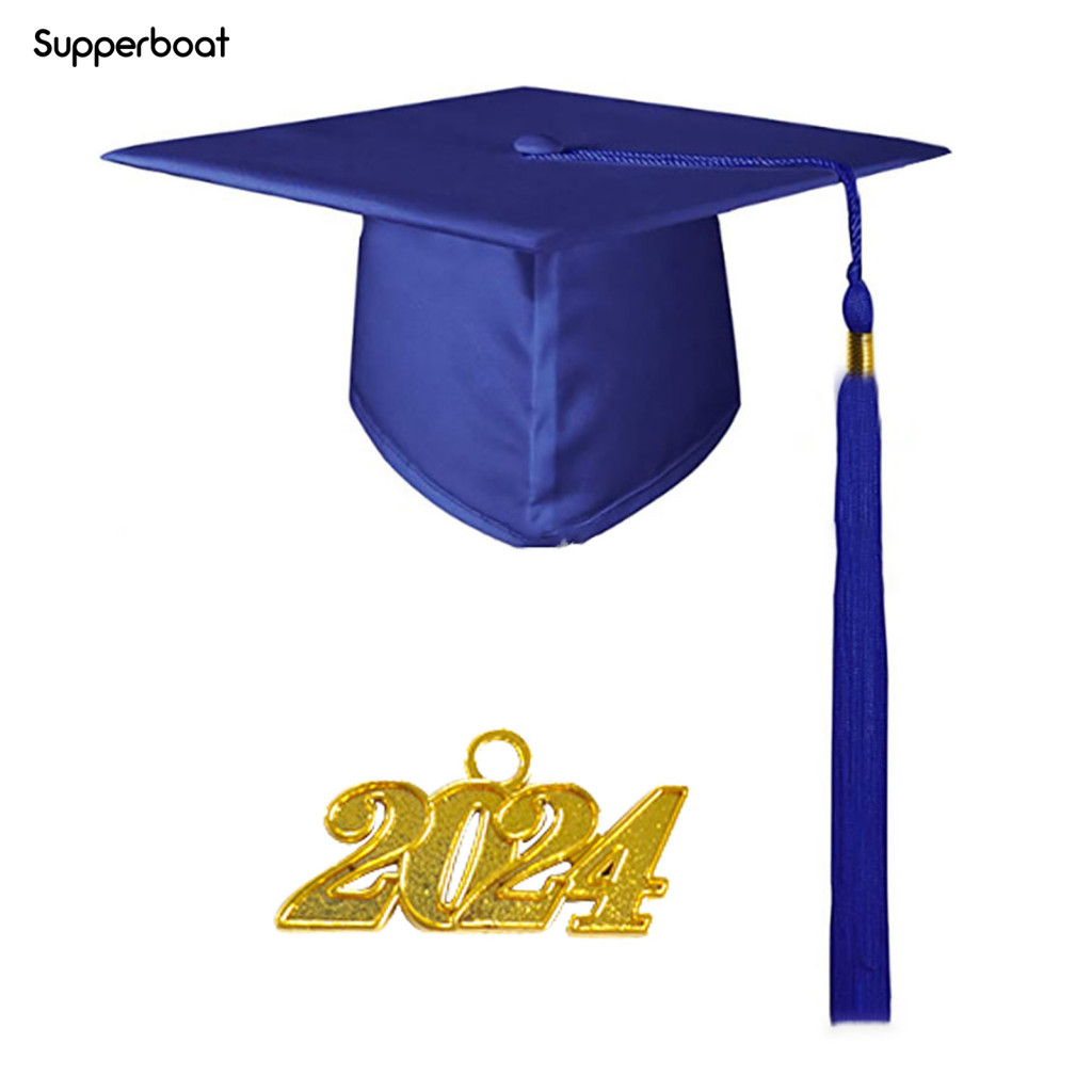 Fabric Graduation Hat for Student Elegant Fine Texture Graduation Cap ...