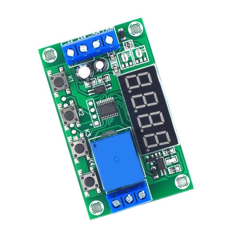 R* YYC-2S LED Display Timer Relays Module Adjustable Time Delay for Automation Control 5V ...