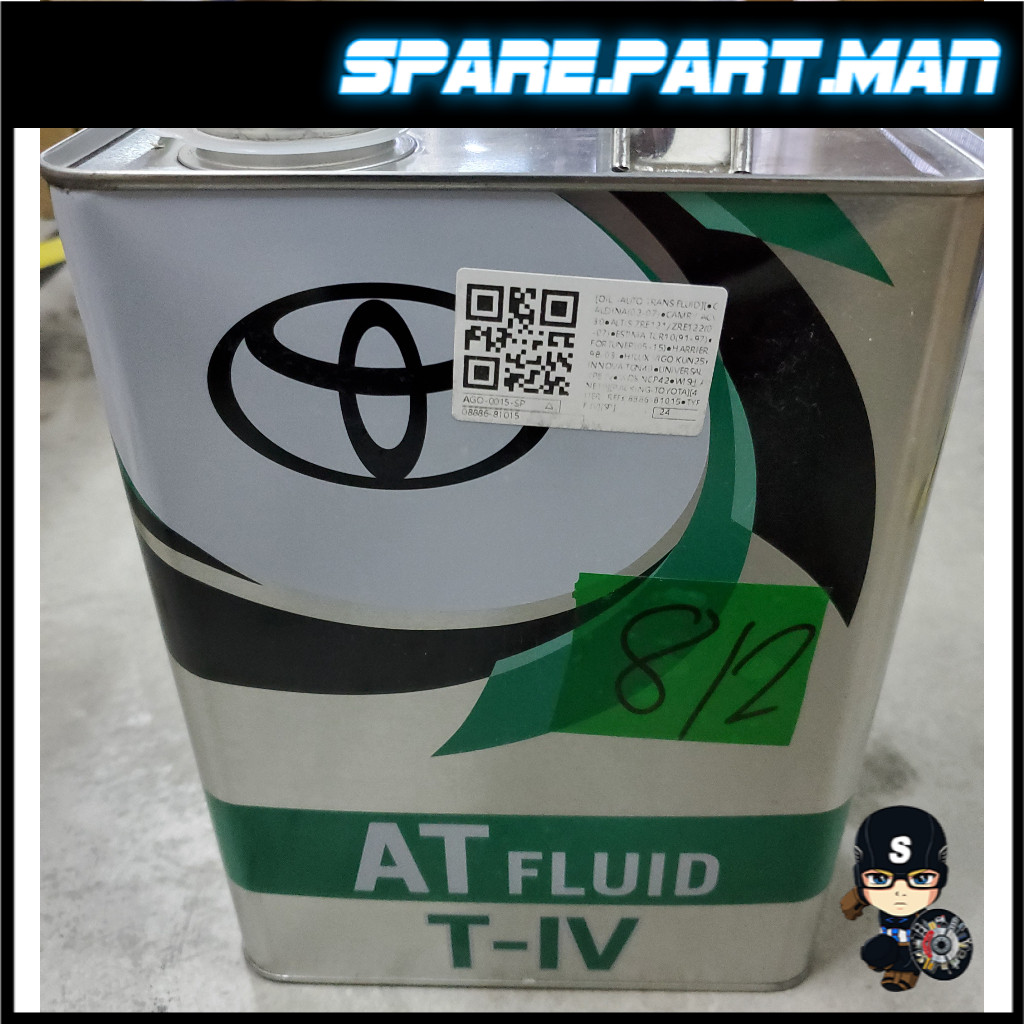 Toyota ATF Type IV T4 4L Automatic transmission Fluid Gear Oil (08886 ...