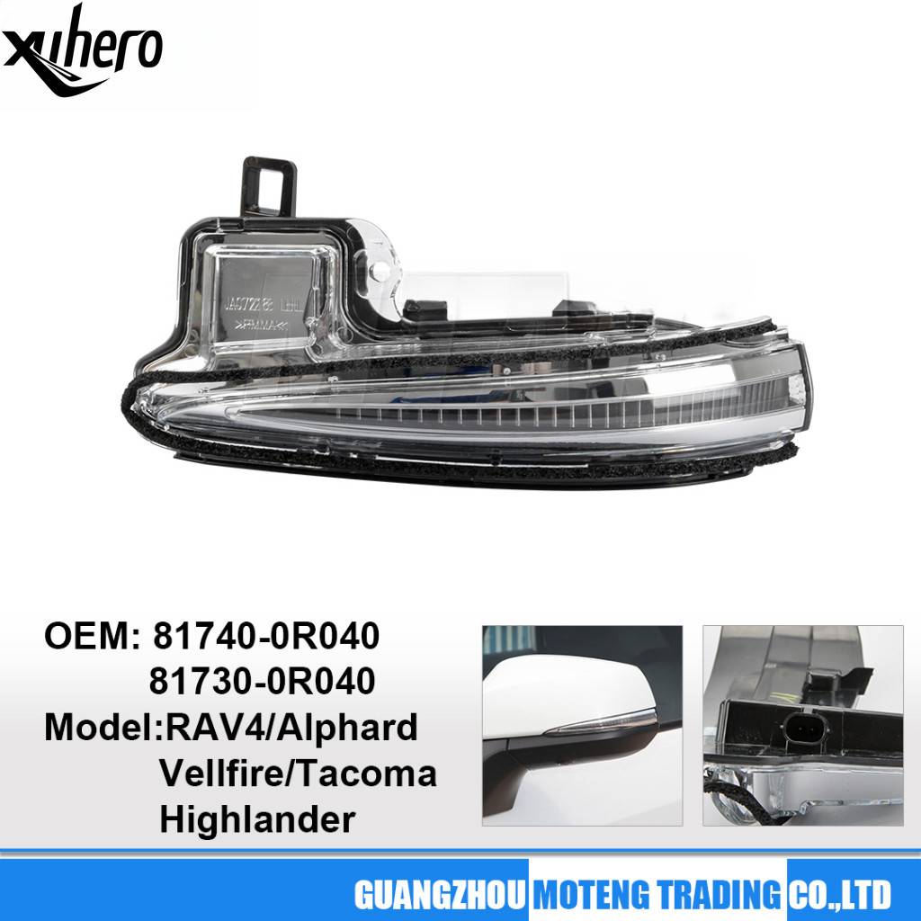 Rearview Mirror Light For Toyota Alphard AH30/ Vellfire AGH30 2015~2022 ...