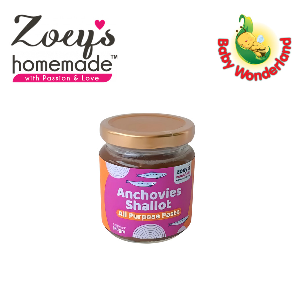 Zoey's Homemade Anchovies Shallot All Purpose Paste (185g) | Shopee ...