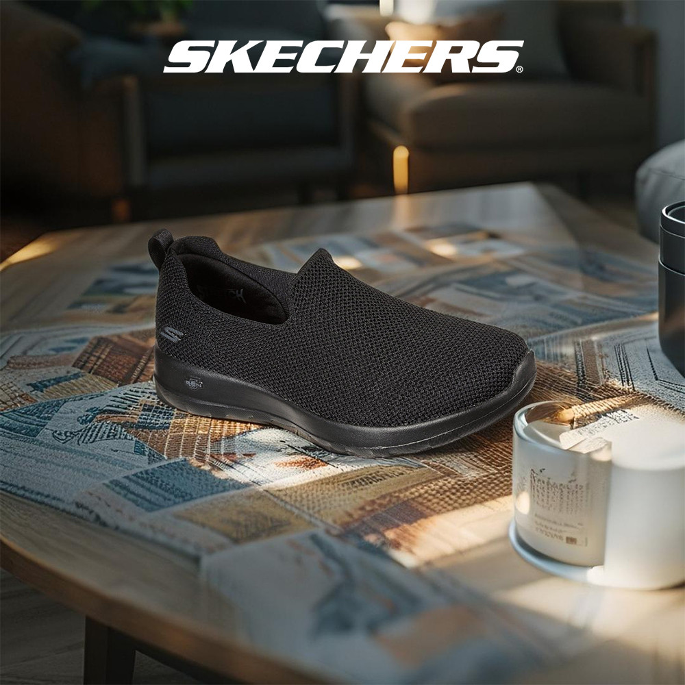 Skechers Women GOwalk Joy Walking Shoes - 124187-BBK Air-Cooled Goga ...