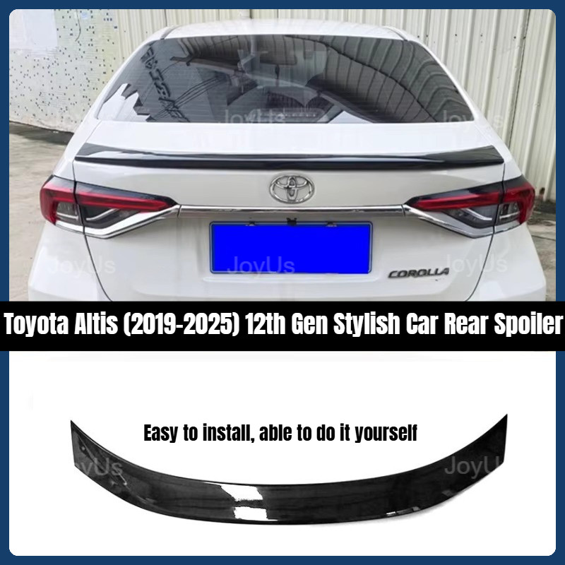 Toyota Corolla Altis (2019-2025) 12th Gen Stylish Car Rear Spoiler Car ...