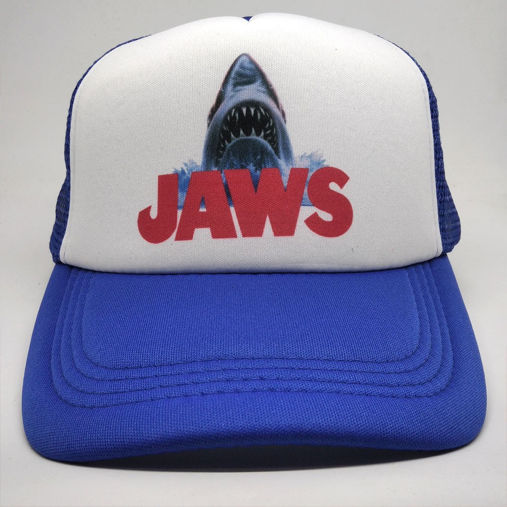 2025 New Jaws Movie Kids Adjustable Snapback Trucker Cap Casual 2D ...