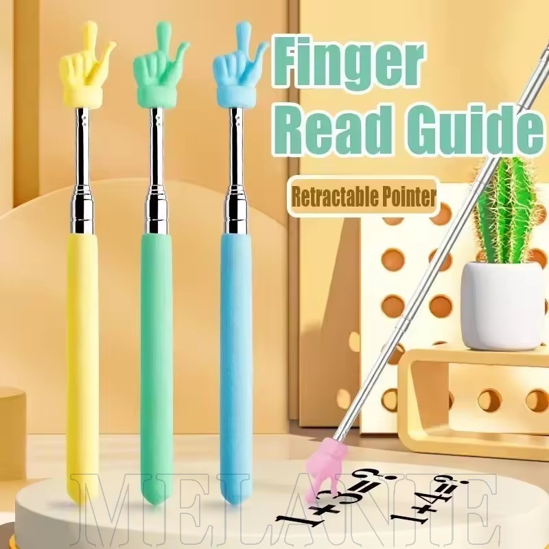 Retractable Teacher Pointer Stick - Stainless Steel Telescopic Teaching ...