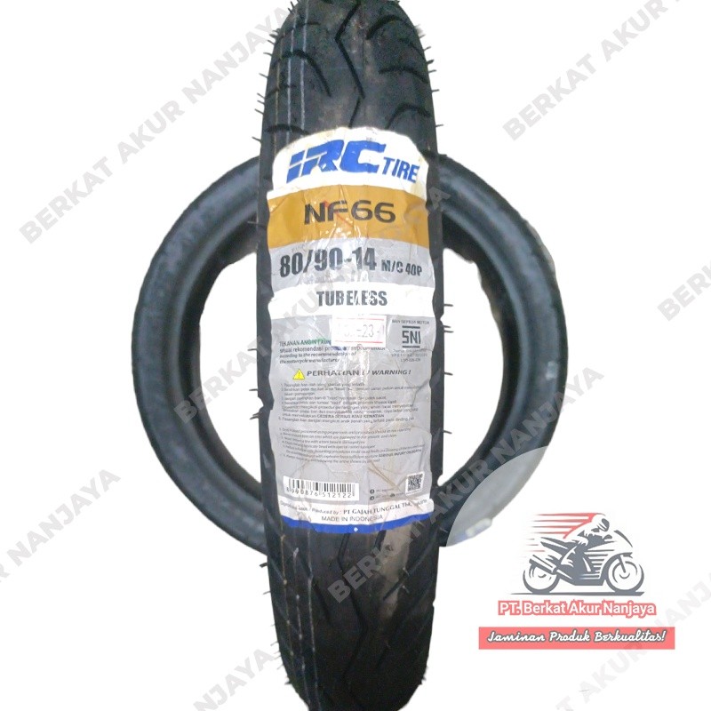 HONDA BEAT Automatic Motorcycle Tubles Front Tire, VARIO IRC NF66 80/90 ...