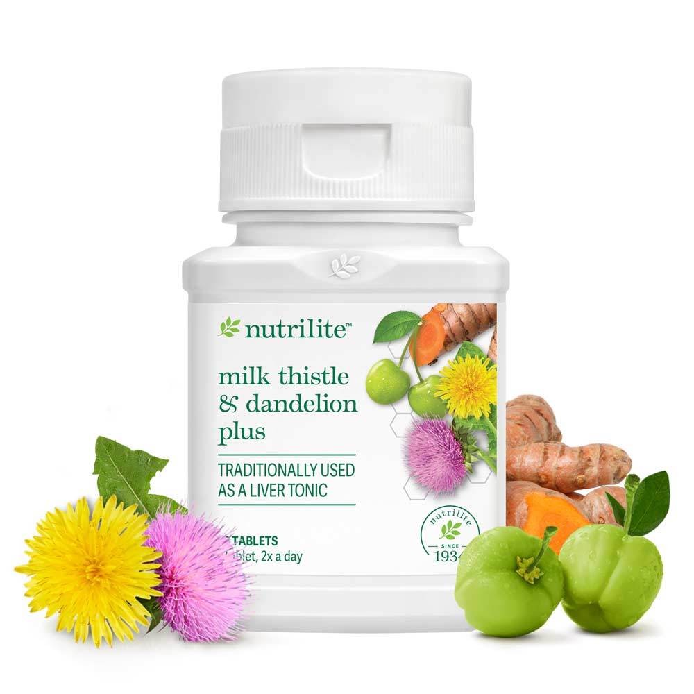 Nutrilite Milk Thistle And Dandelion Plus - 60 Tab | Shopee Malaysia