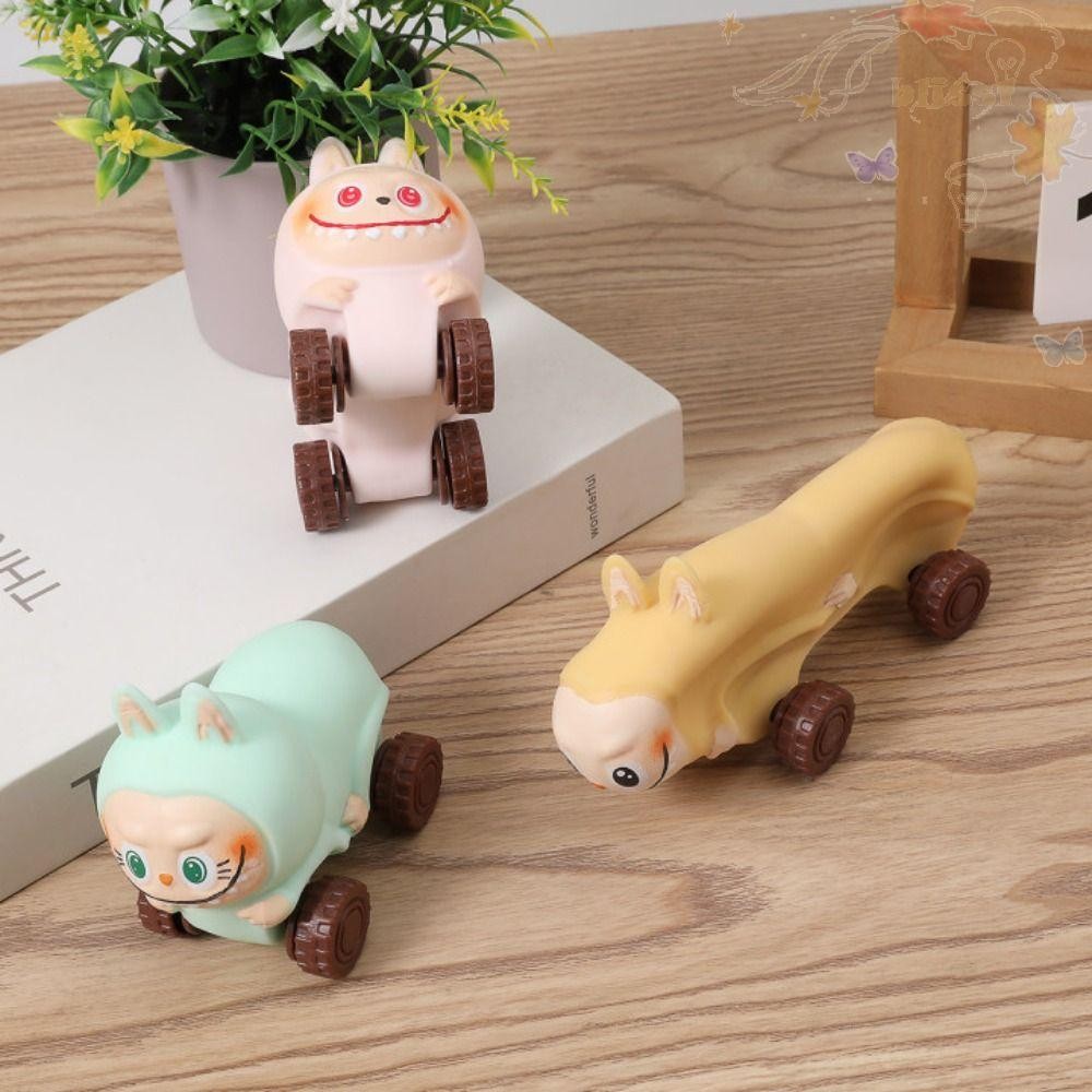 BLISS Labubu Stretching Car, Elongate Slow Rebound Labubu Car Squeeze ...
