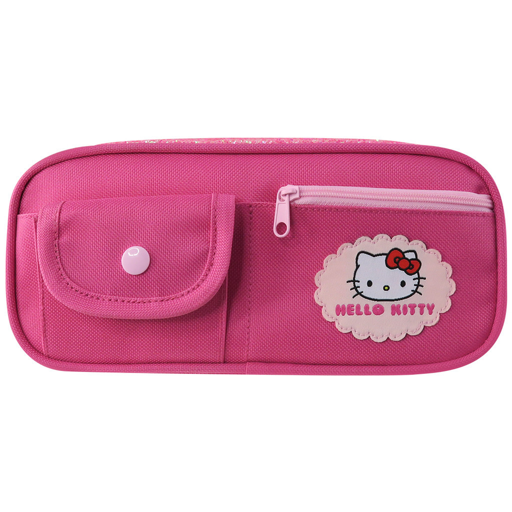 Hello Kitty Emoji Pencil Bag With Front Pocket (9793) | Shopee Malaysia