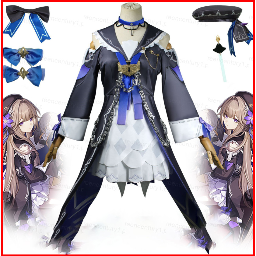 YS Game Honkai Star Rail Herta Cosplay Costume For Women Coat Hat Anime ...