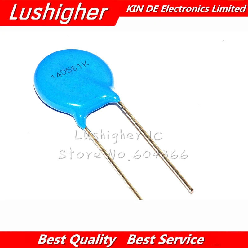 20pcs Varistor 14D561K 560V 561K Piezoresistor 14D561 | Shopee Malaysia