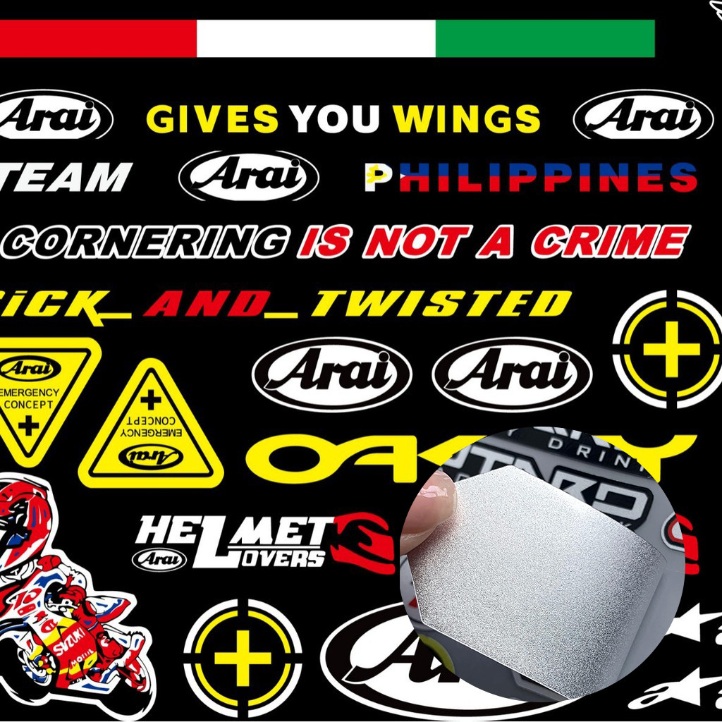 Motorcycle Waterproof Sticker Scooter Electric Car Personality Decal ...