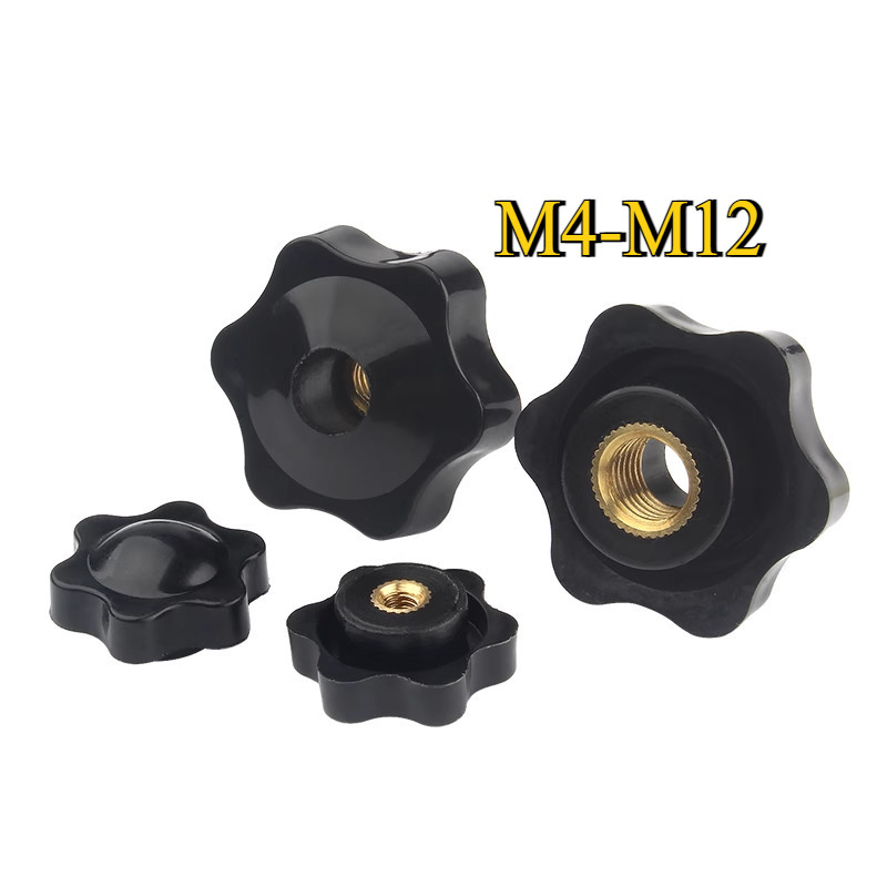 [XNY] Torx Plastic Head Hand Screw Nut Five-pointed Star Handle Nut ...