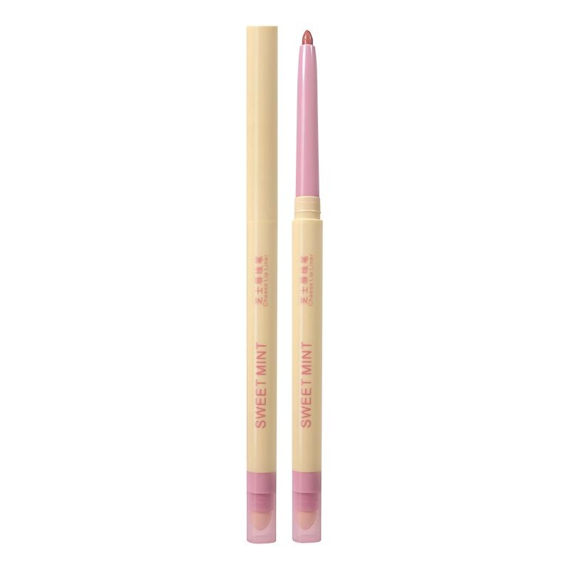 Sweet MINT Cheese Lip Liner Double-Headed Outline Lip-Shaped Long ...