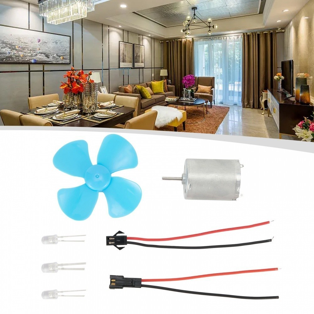 Micro Wind Power Generator Kit with DIY Micro Dynamo for Energy ...