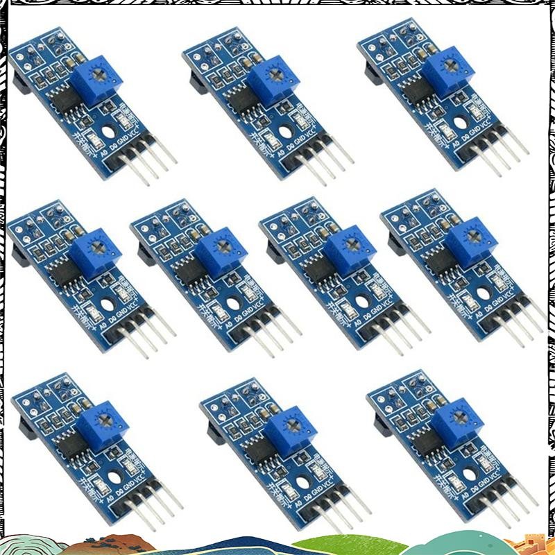 10PCS TCRT5000 Infrared Reflective Sensor Module IR Barrier Line Track ...
