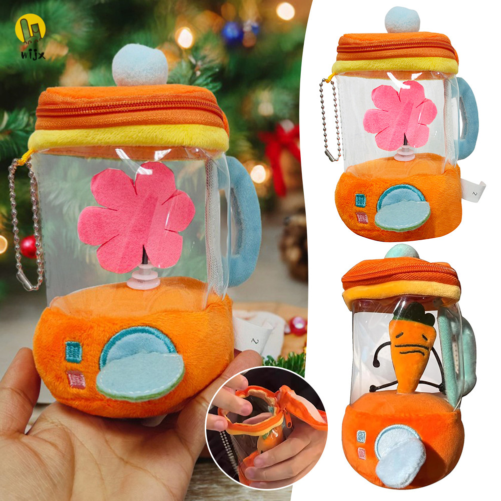 Spinnings Carrots Doll Plushies Portable Cute Vegetable Blender Plush ...