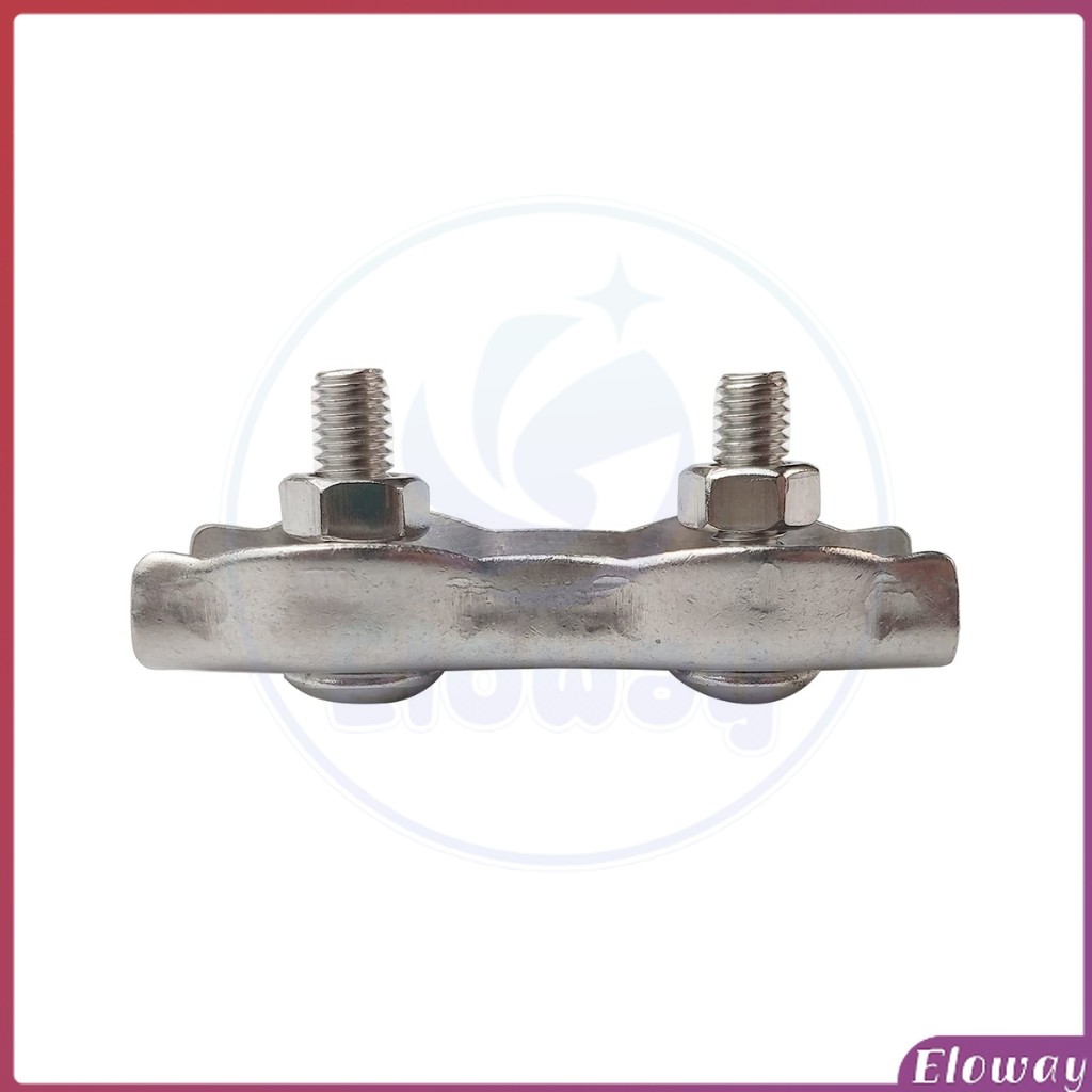 ELY Stainless Steel Wire Clip Wire Rope Clamp Double Clamp Cable Clip ...