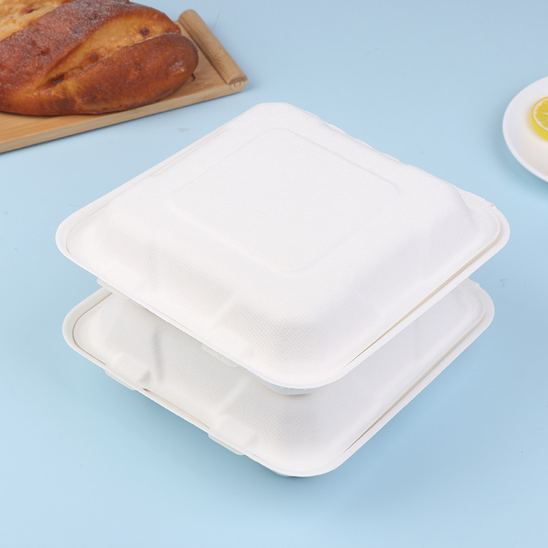 [MMBB] Compostable Disposable 10 Pack 3 Compartment Takeout Lunch Box ...