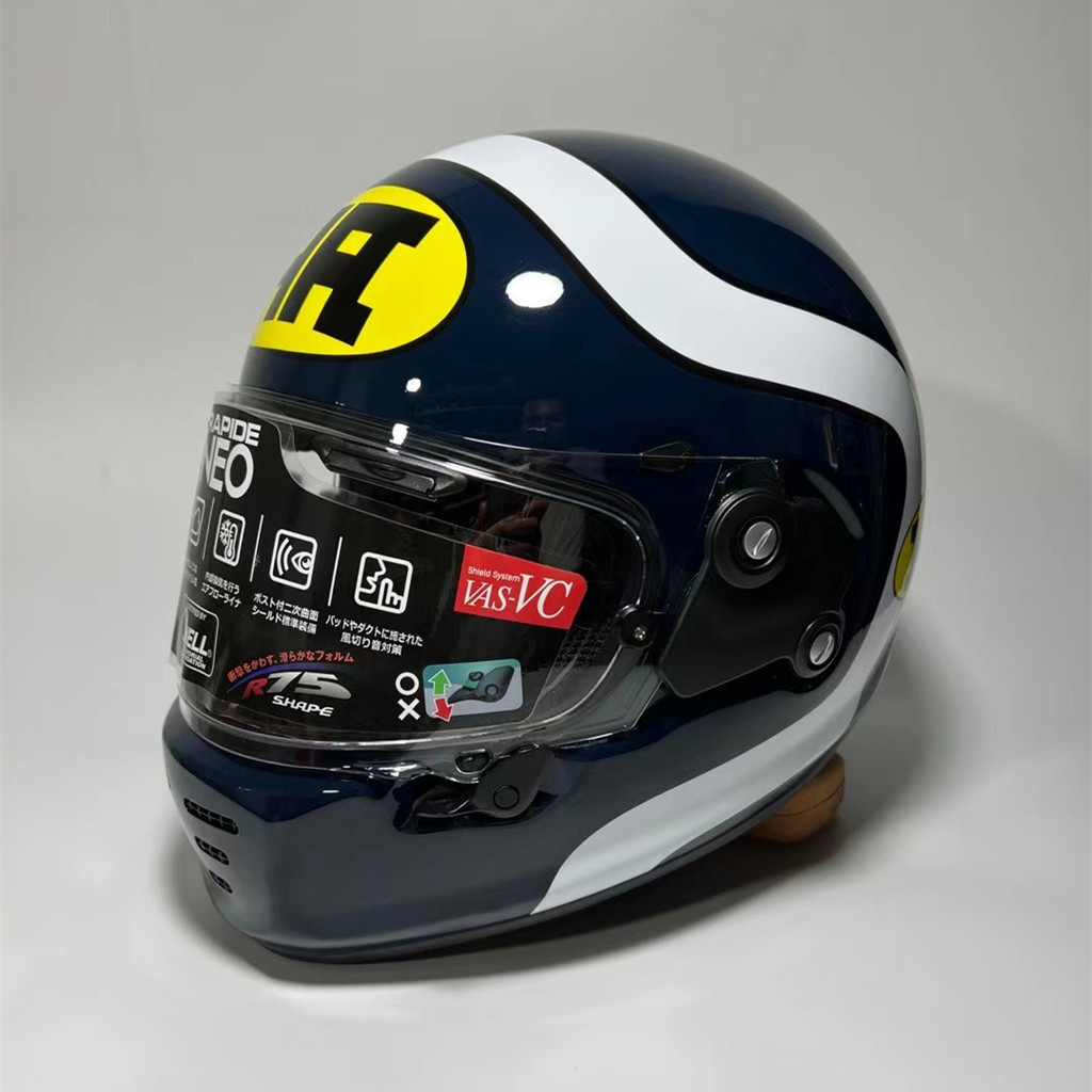 ARAI RAPIDE NEO Retro Full Face Helmet ARAI Neo HA Blue Helmet Vintage ...