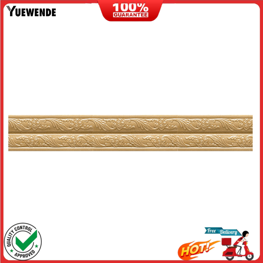 YUH- DIY Wall Corner Guard Furniture Supplies Peel Stick Baseboard ...