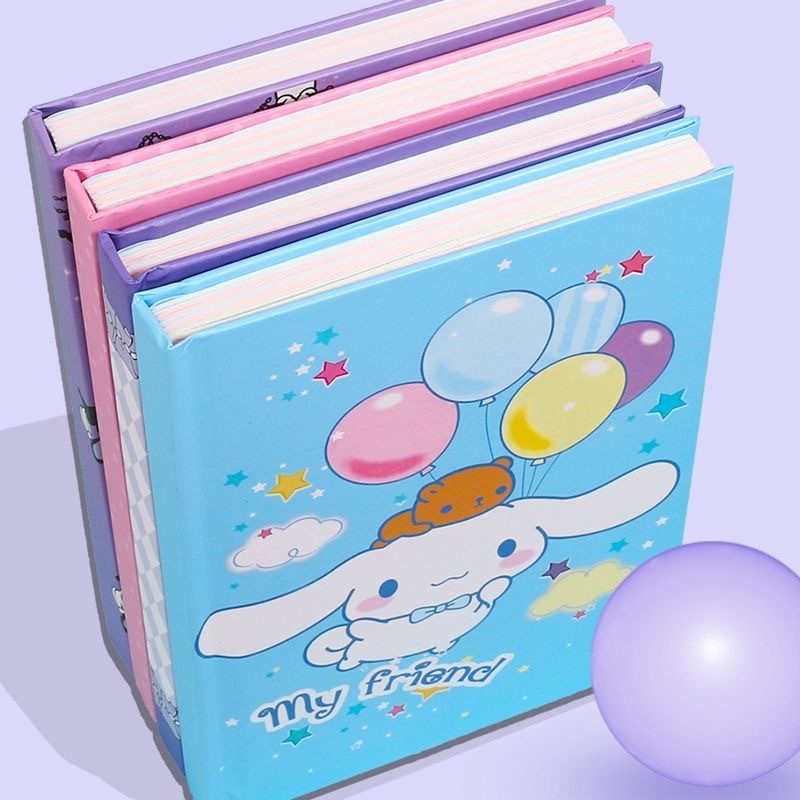 Cartoon Cartoon Kuromi Padlock Password Book Girl Cute Notebook Locked ...