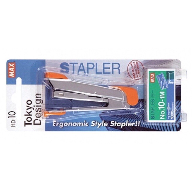 【READY STOCK】Max Stapler HD-10 with staples bullets (Tokyo Design ...